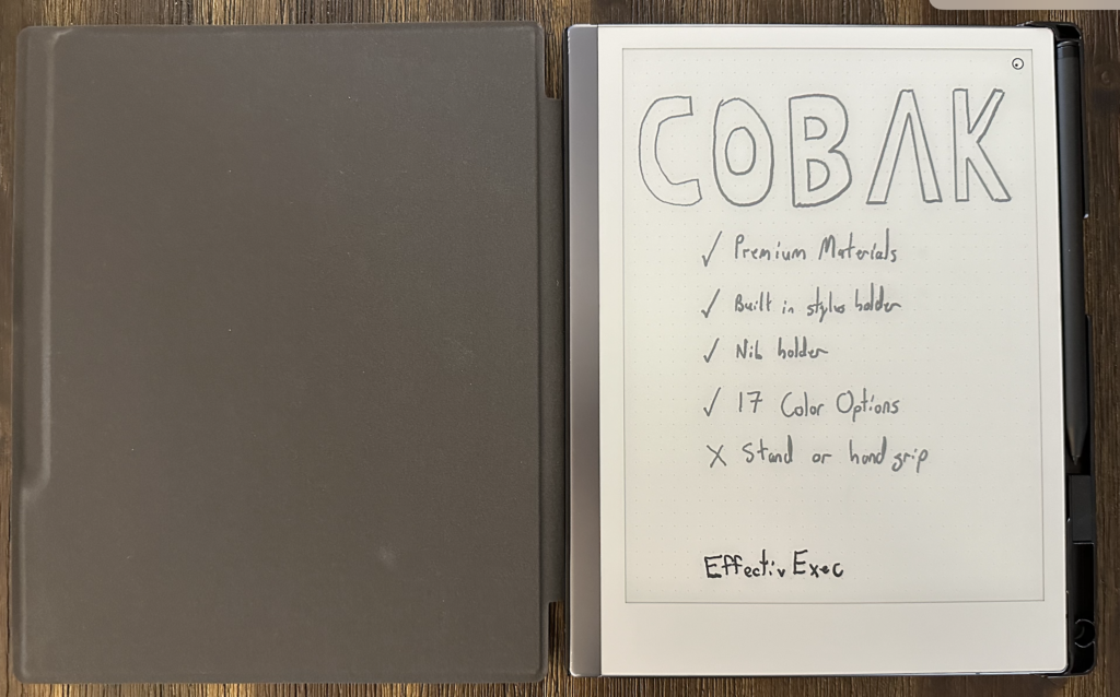 CoBak Cover for reMarkable 2